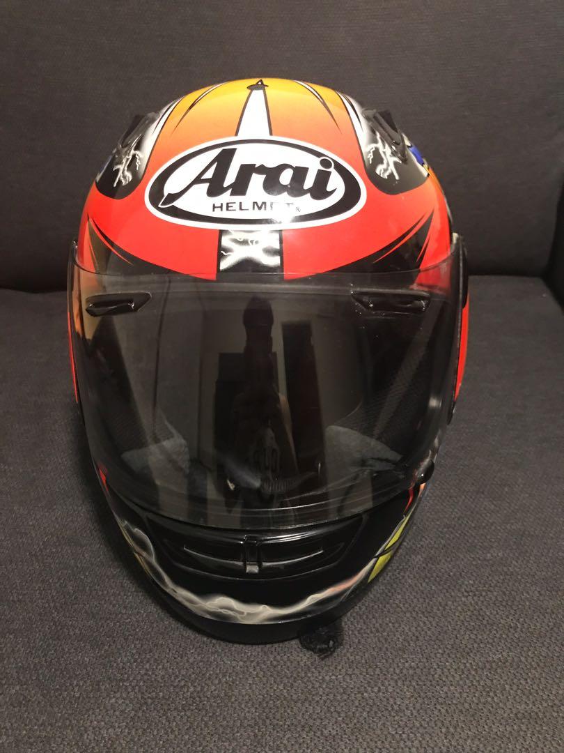 Arai Quantum F Okada Dragon Helmet, Motorcycles, Motorcycle Accessories ...