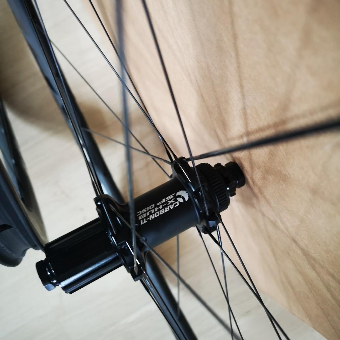 Carbon-Ti X-Wheel SpeedCarbon Disc 38 Clincher, Sports Equipment ...