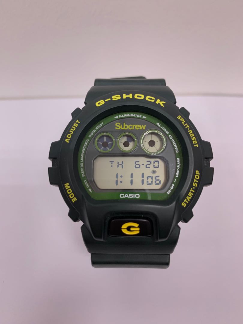 Casio G-Shock X Subcrew Sharkmachine, Men's Fashion, Watches ...
