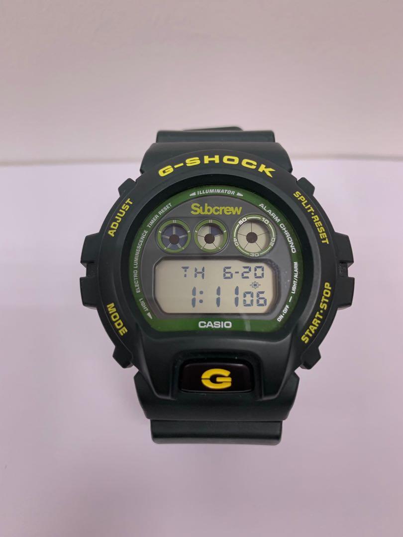 Casio G-Shock X Subcrew Sharkmachine, Men's Fashion, Watches ...