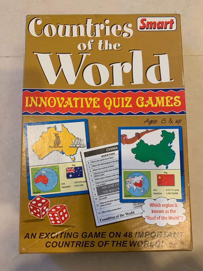 Countries of the World Quiz Games, Hobbies & Toys, Toys & Games on ...