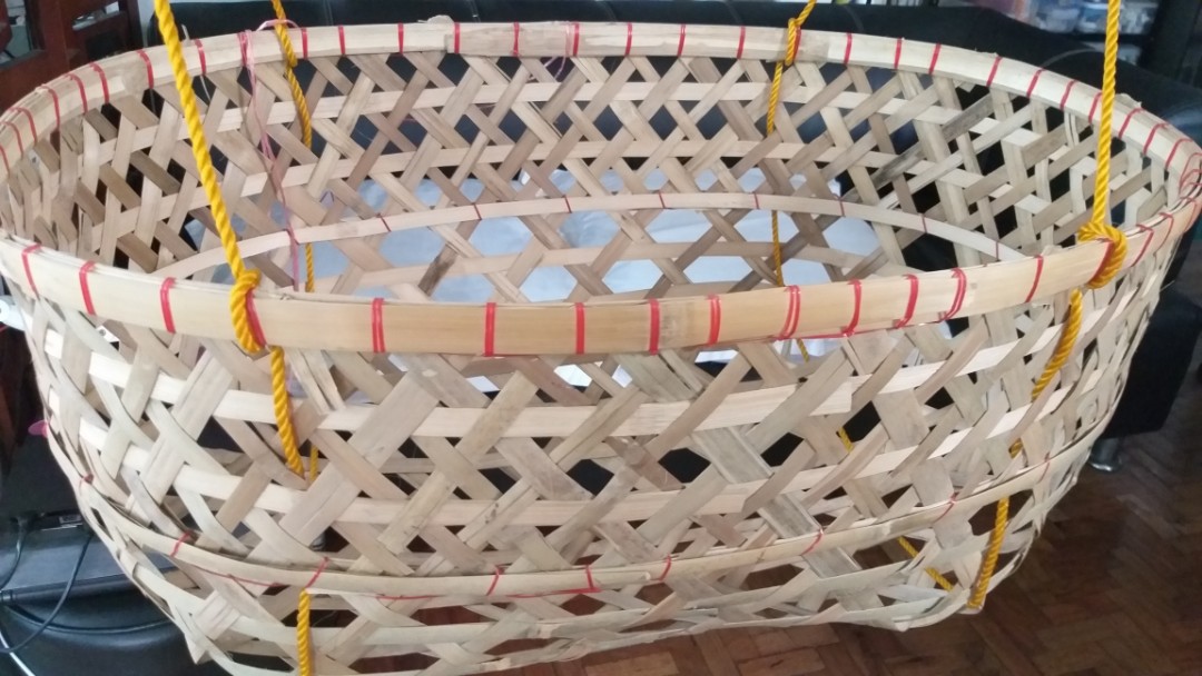 Duyan kawayan native / baby hammock, Babies & Kids, Bathing & Changing ...