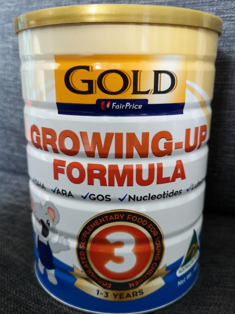 Fairprice Gold Growing Up Milk Formula - Stage 3, Babies & Kids ...