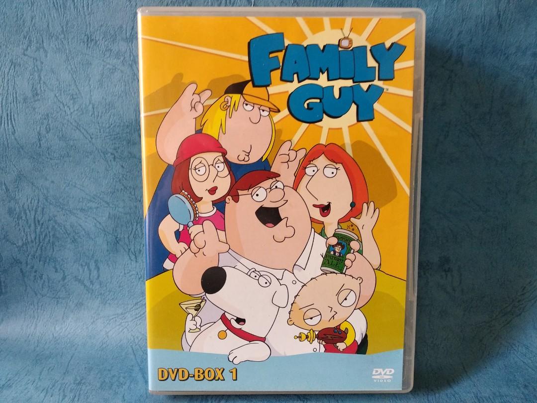 Family Guy dvd-box 1, 興趣及遊戲, 音樂、樂器 & 配件, 音樂與媒體 - CD 及 DVD - Carousell