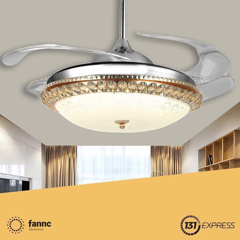 Hidden Ceiling Fans With Lights | Shelly Lighting