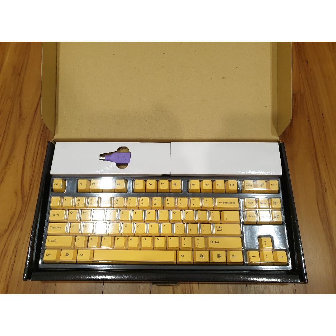 Filco Majestouch 2 Ninja Tenkeyless (Yellow keycap) Brown Switch ...