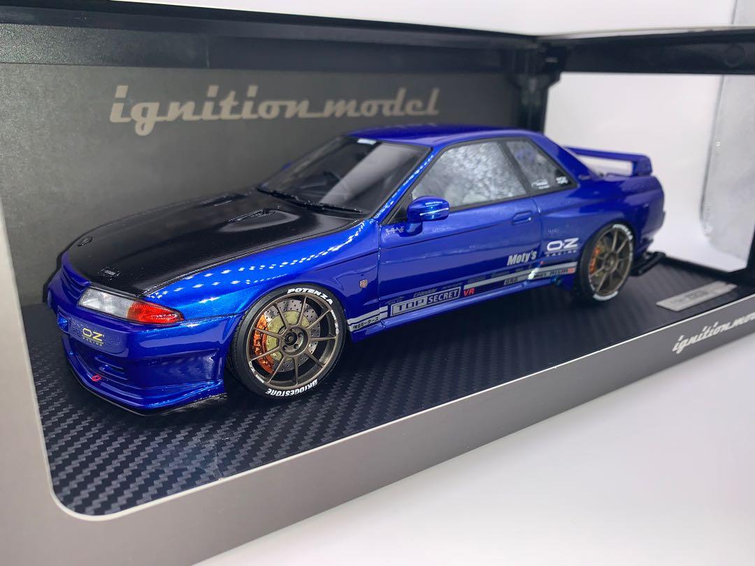 Ignition Model 1/18 Top Secret GTR (VR32) Metallic Blue, Hobbies & Toys, Toys & Games on Carousell