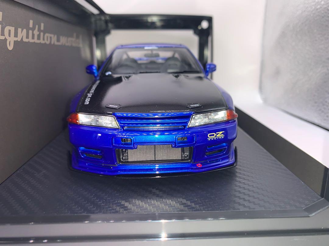 Ignition Model 1/18 Top Secret GTR (VR32) Metallic Blue, Hobbies & Toys, Toys & Games on Carousell