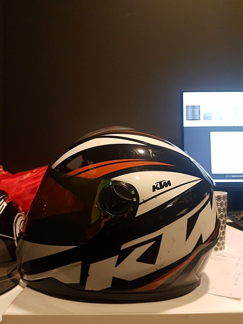 Ktm helmet, Motorbikes on Carousell