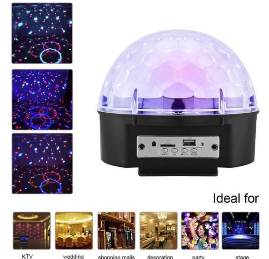 LED CRYSTAL MAGIS BALL LIGHT, Furniture & Home Living, Lighting & Fans ...