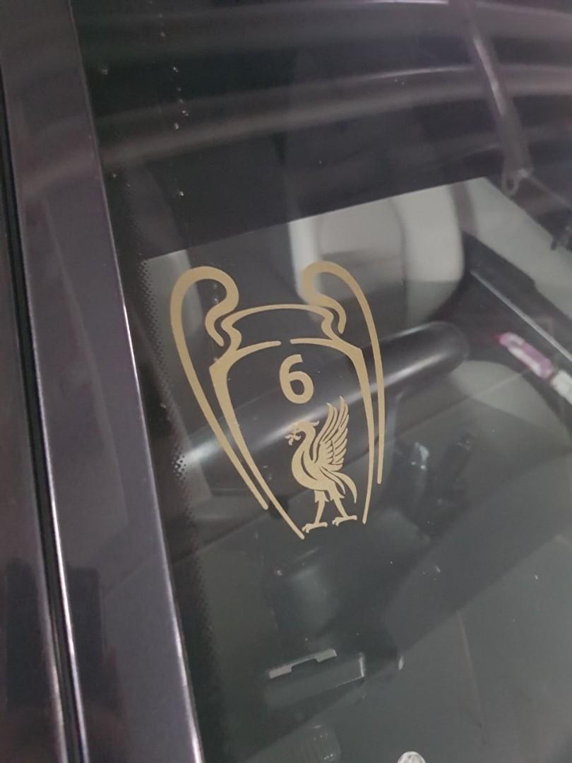 Liverpool stickers car decal, Car Accessories, Accessories on Carousell