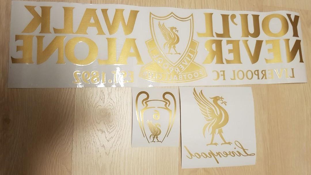 Liverpool stickers car decal, Car Accessories, Accessories on Carousell