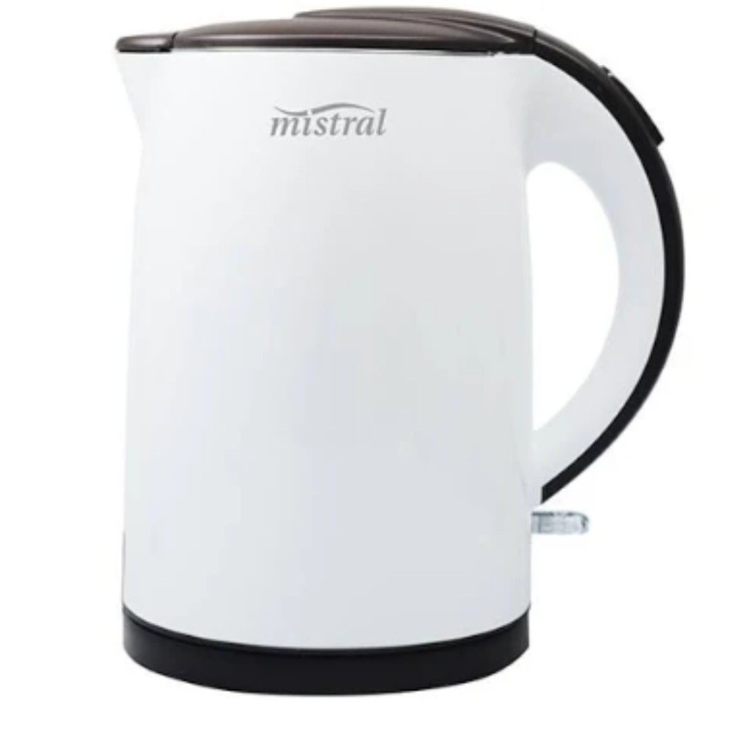 Mistral MEK15DW Stainless Steel Electric Kettle (1.5L), TV & Home ...