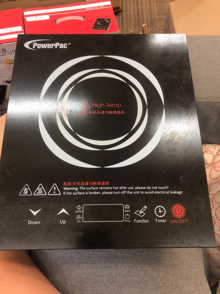 Powerpac induction cooker, TV & Home Appliances, Kitchen Appliances ...