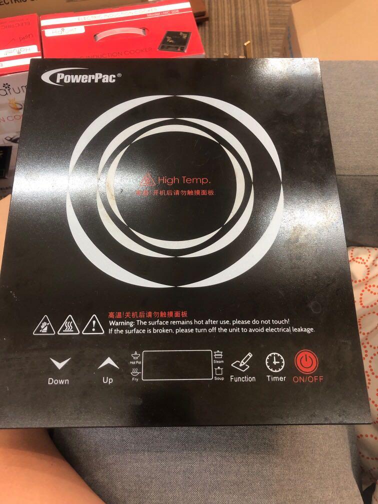 Powerpac induction cooker, TV & Home Appliances, Kitchen Appliances ...