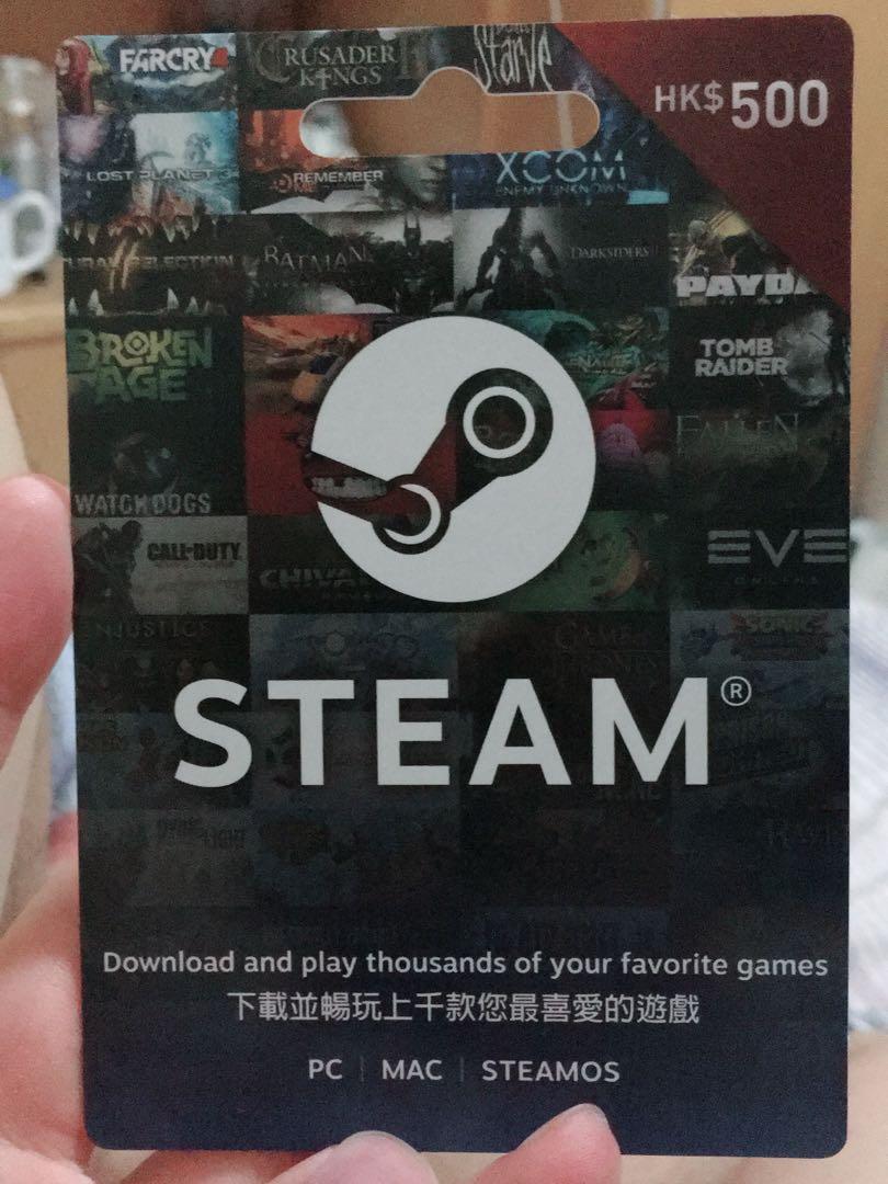 STEAM CARD 卡($500), 7-11買有單, 手提電話, 電話及其他裝置配件, Sim 卡 - Carousell