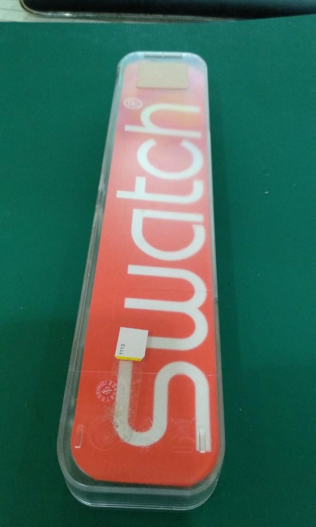 Swatch transparent watch for men, Men's Fashion, Watches & Accessories ...