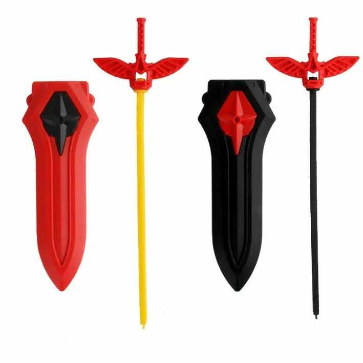 SWORD LAUNCHER FOR BEYBLADE BURST WITH TWO DIRECTION SPINNING., Hobbies ...
