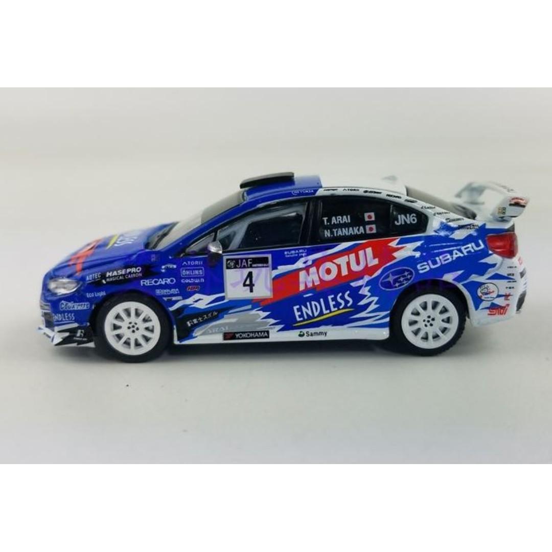 Tarmac Works 1:65 Subaru WRX Sti Japan Rally Scale Model, Everything ...