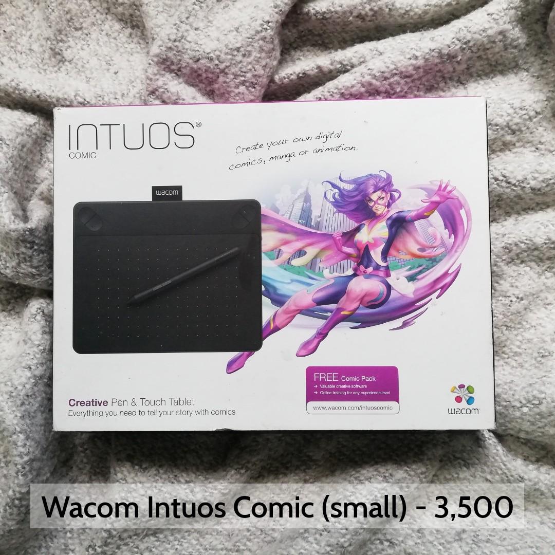 Wacom Intuos Comic tablet, Computers & Tech, Parts & Accessories ...