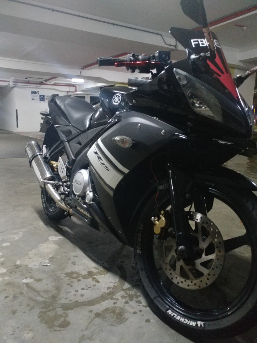 Yamaha r15 v1 gpr (new 10 years COE), Motorcycles, Motorcycles for Sale ...