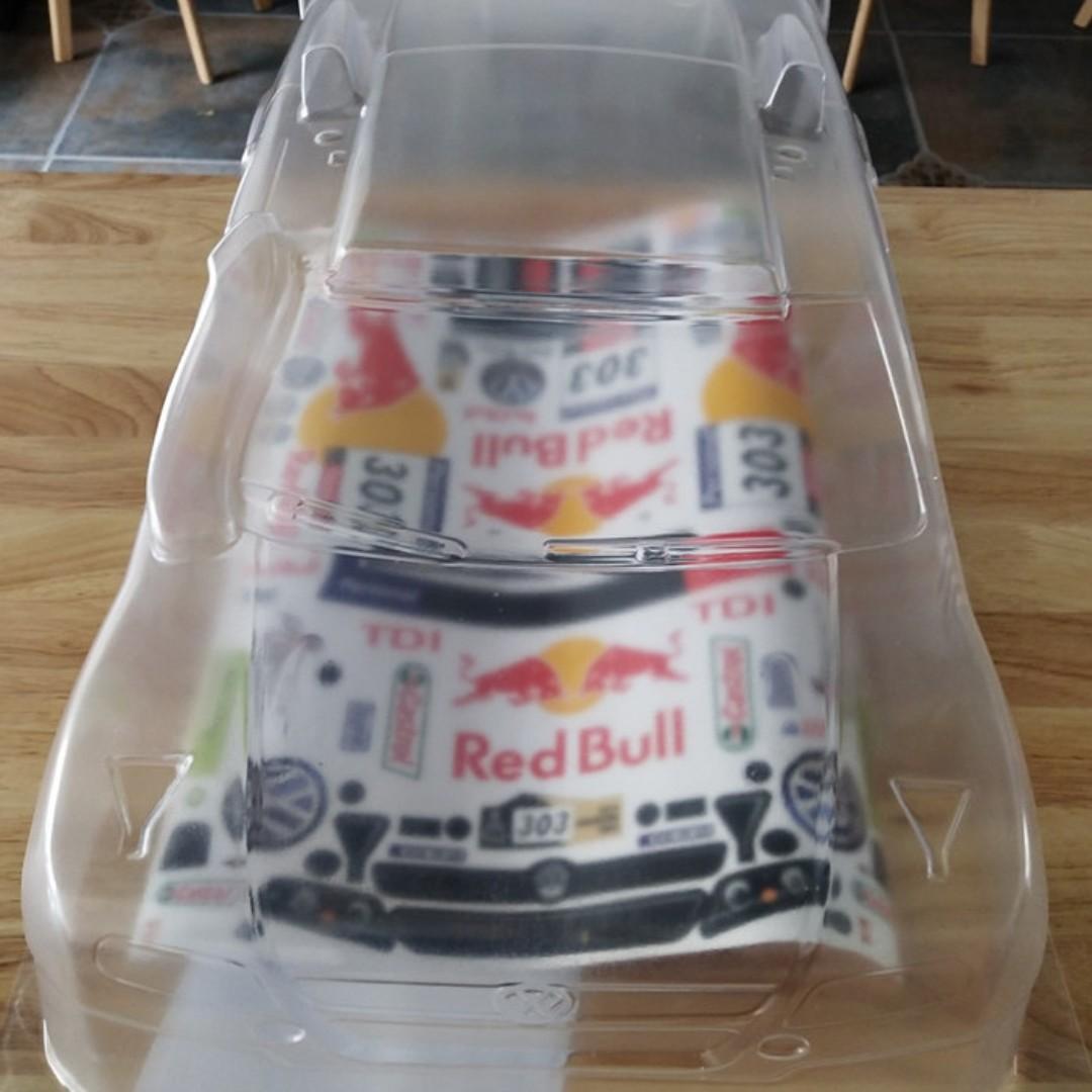 1/10 Short Course Body shell - VW Touareg Dakar, Toys & Games, Others ...