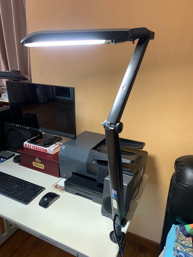 Adjustable computer table light, Furniture, Home Decor, Lighting ...