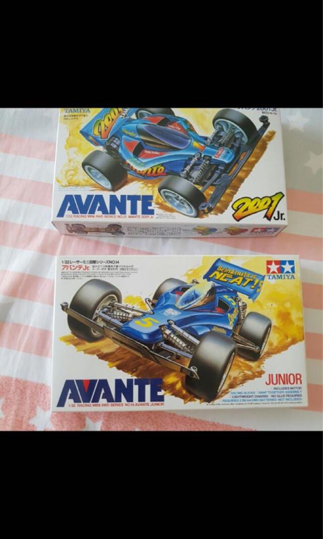 AvanteJr 2001 & Avante Jr Tamiya Mini4wd, Toys & Games, Others on Carousell