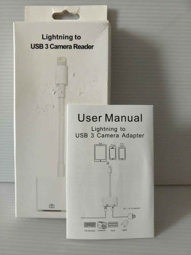 Brand new lighting to USB 3 camera reader, Audio, Portable Audio ...