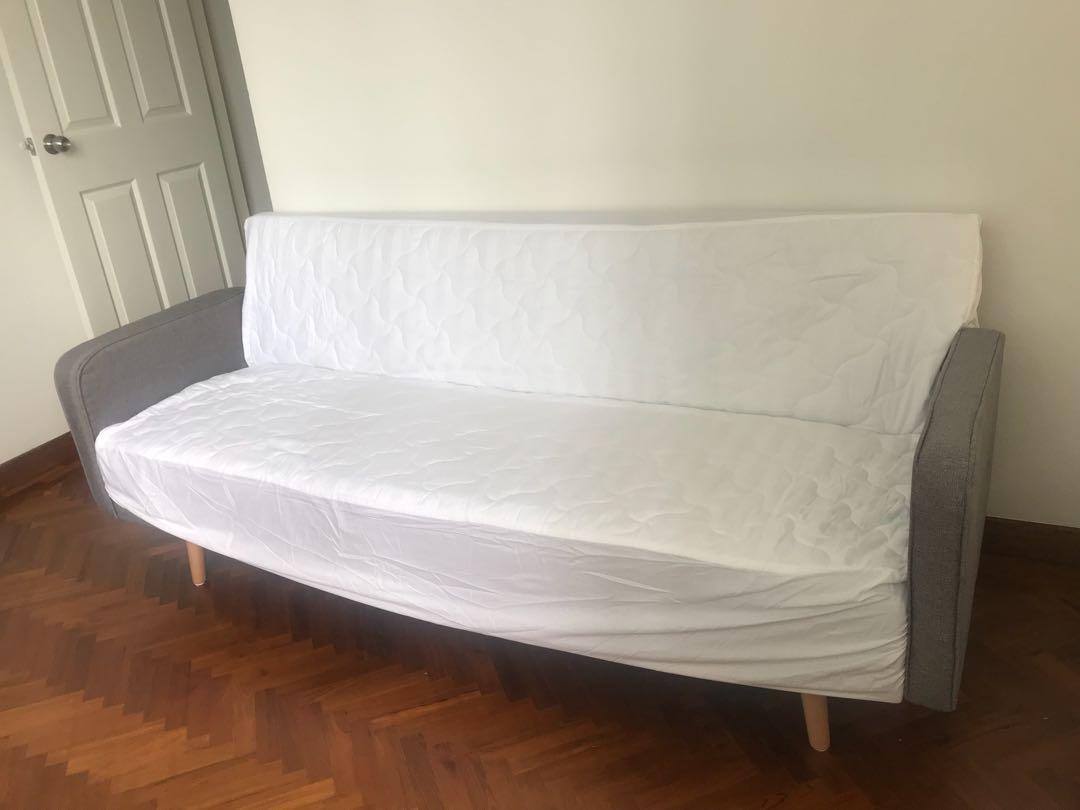 Castlery Nathan Sofa Bed / Day Bed, Furniture & Home Living, Furniture ...