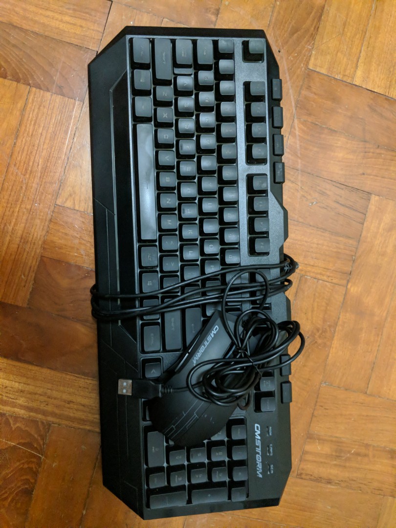 CM storm devastator mouse n keyboard combo, Computers & Tech, Parts ...