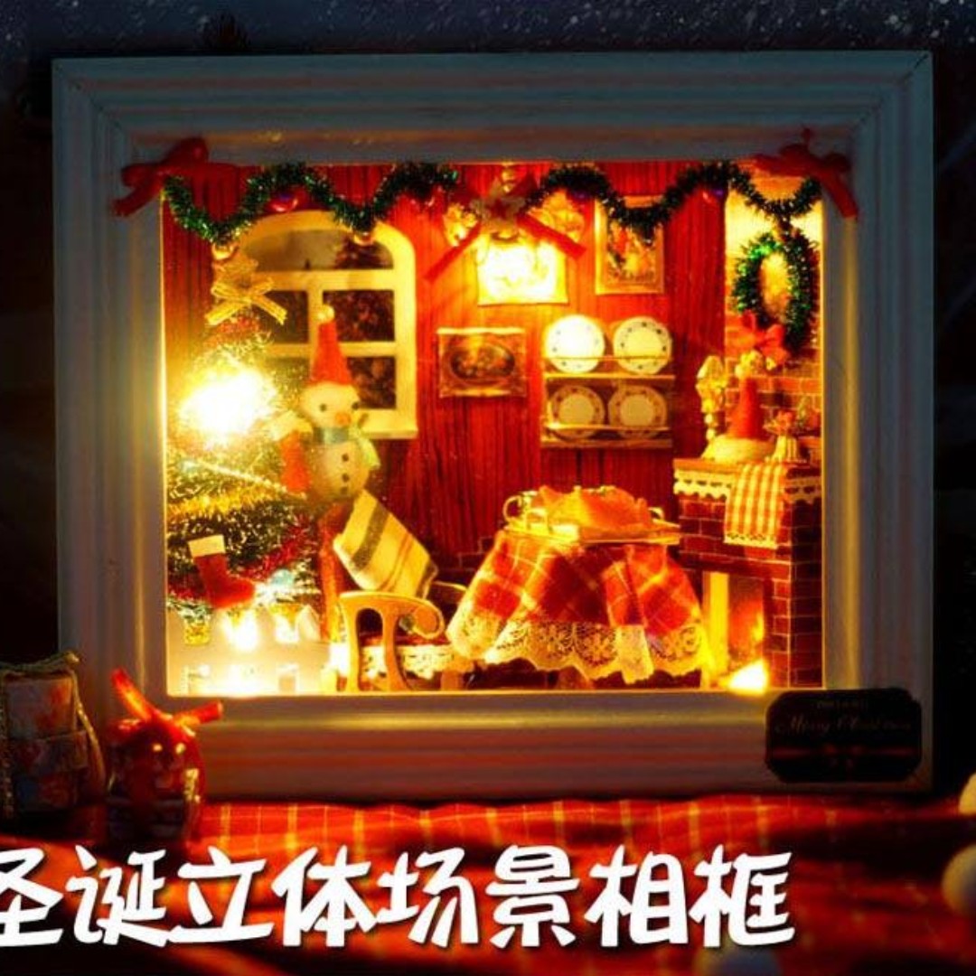 DIY Christmas Party Frame, Hobbies & Toys, Collectibles & Memorabilia ...