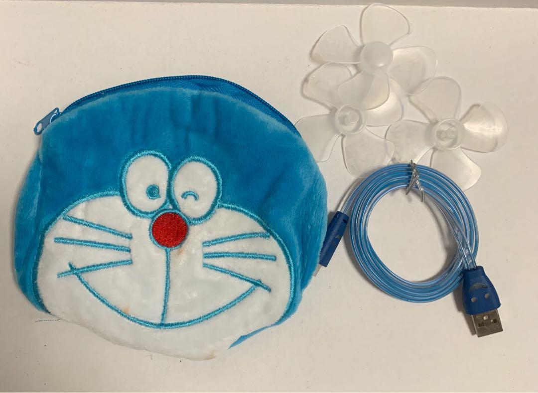Doraemon Power Bank with Fan, Mobile Phones & Gadgets, Mobile & Gadget ...