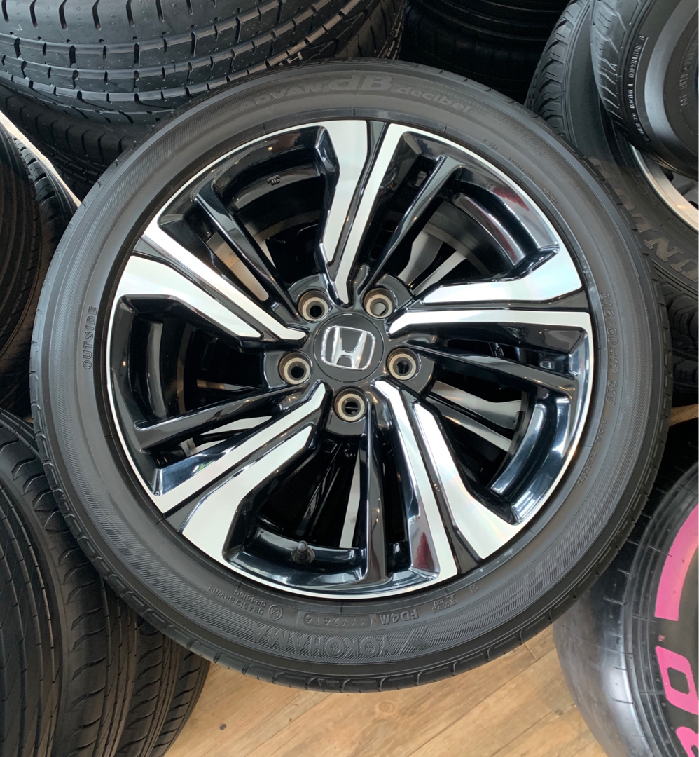 Honda Civic 1.5T Rims with Yokohama Tyre, Car Accessories, Tyres & Rims ...