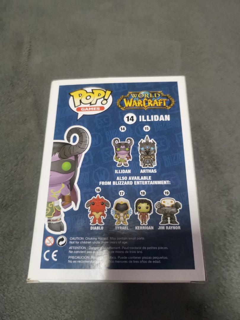Illidan world of war raft pop funko, Toys & Games, Others on Carousell