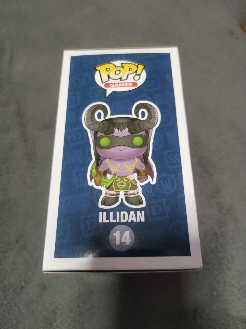 Illidan world of war raft pop funko, Toys & Games, Others on Carousell
