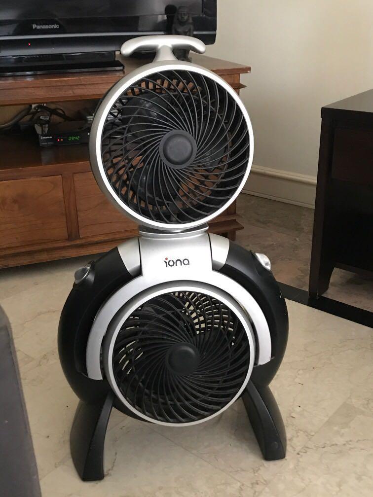 Iona dual stand fan, Furniture & Home Living, Lighting & Fans, Fans on ...