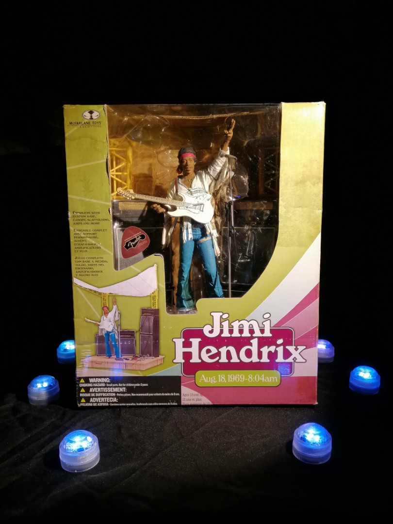 Jimi Hendrix Deluxe Box Set Action Figure, Hobbies & Toys, Toys & Games ...