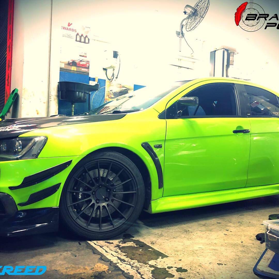 Jsk Evo X Carbon Fibre Canards, Car Accessories, Accessories on Carousell