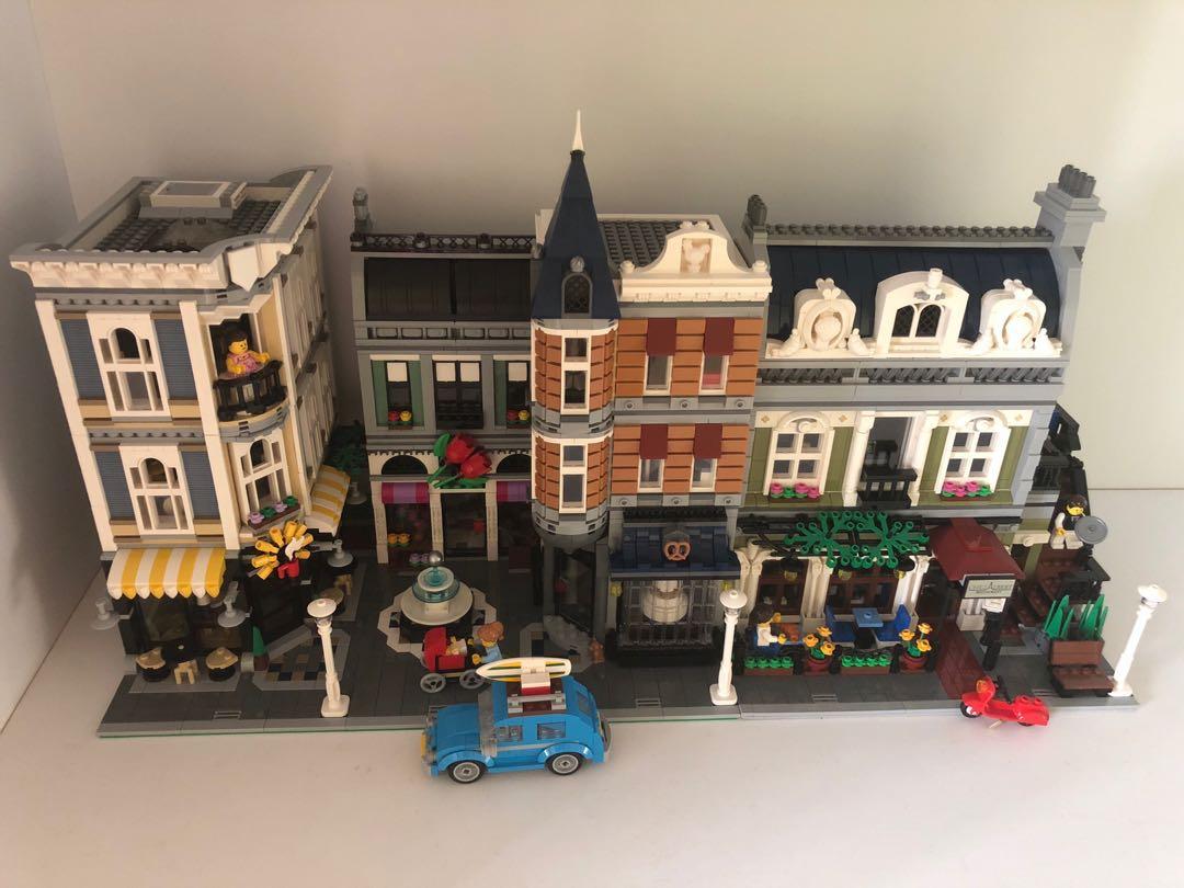 Lego Assembly Square + Lego Parisian Restaurant (Display set), Hobbies ...