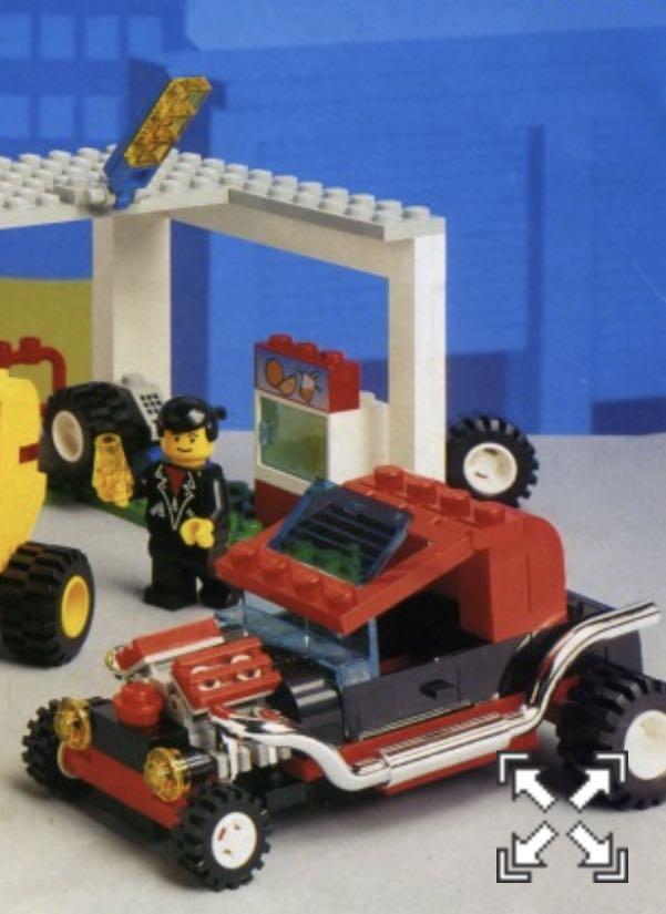 LEGO giant hot rod car glued model, Hobbies & Toys, Toys & Games on ...