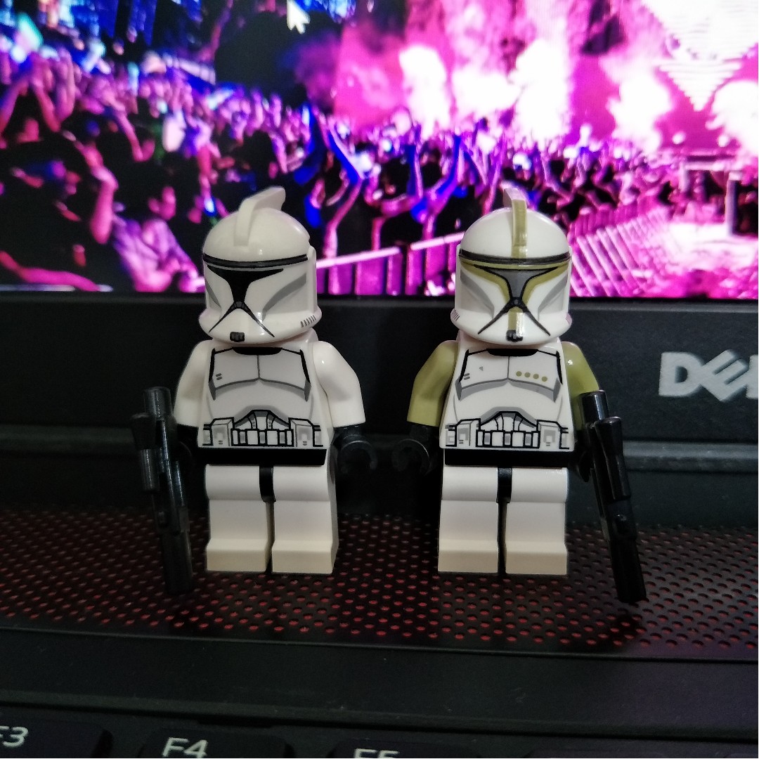 Lego Star Wars - Clone Trooper Bundle - Sergeant (sw0438) + Trooper ...