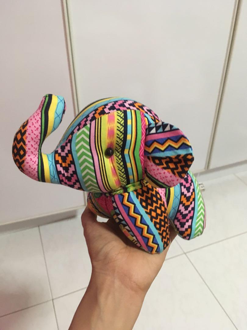 Multi colored Elephant!, Hobbies & Toys, Toys & Games on Carousell