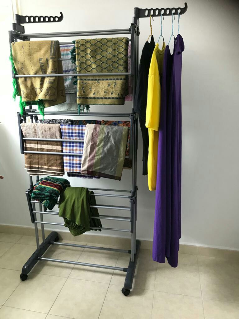 Multi level Clothes Rack, Furniture & Home Living, Furniture, Shelves ...