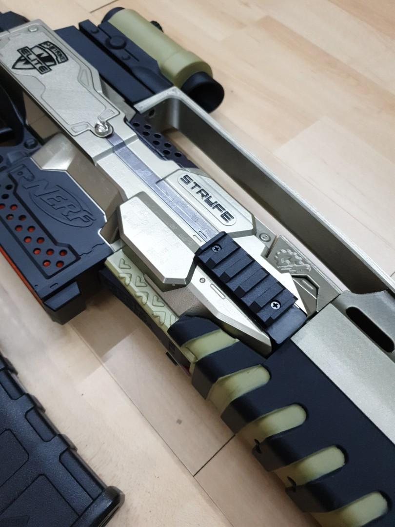 Nerf modified stryfe xm8 brand new 10/10, Hobbies & Toys, Toys & Games ...