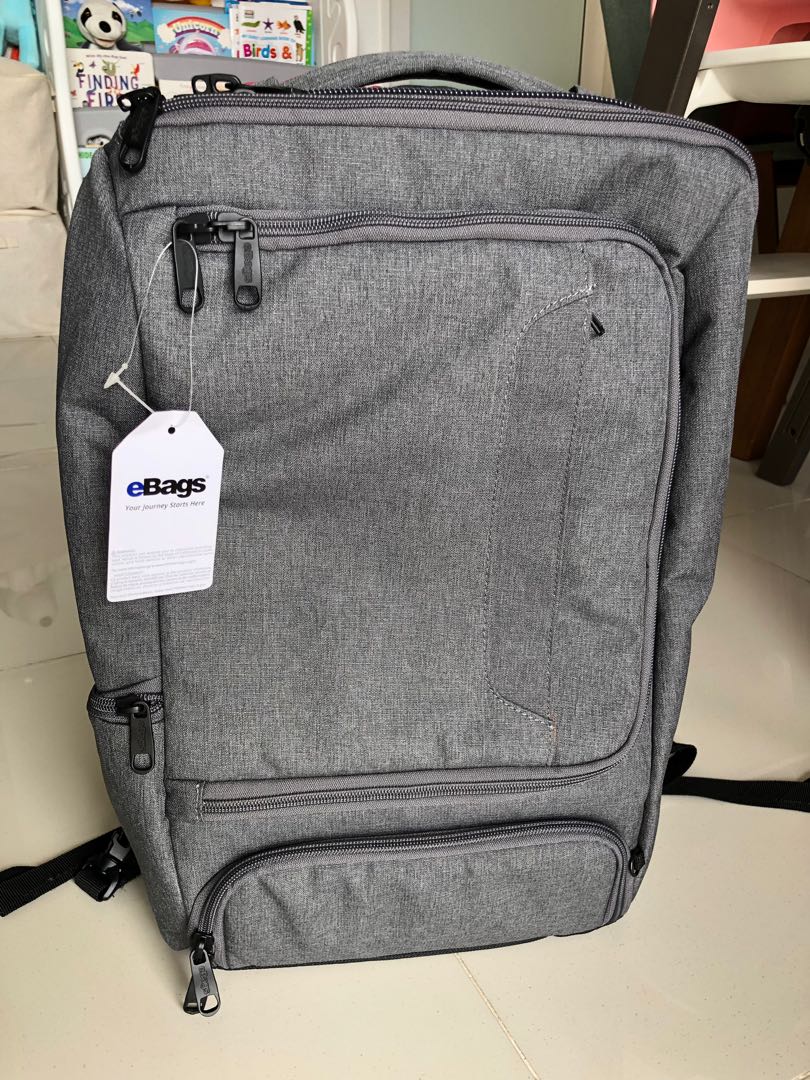 New eBag laptop backpack, Men's Fashion, Bags, Backpacks on Carousell