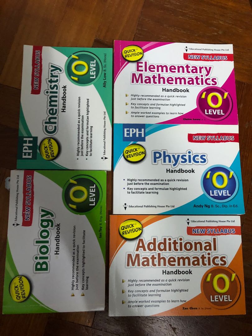 O level quick revision handbook and topical revision notes , Hobbies ...