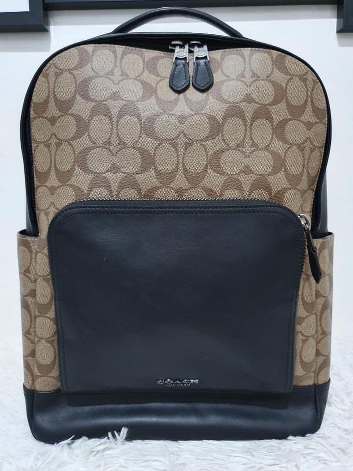 Original Coach Backpack, Men's Fashion, Bags, Backpacks on Carousell