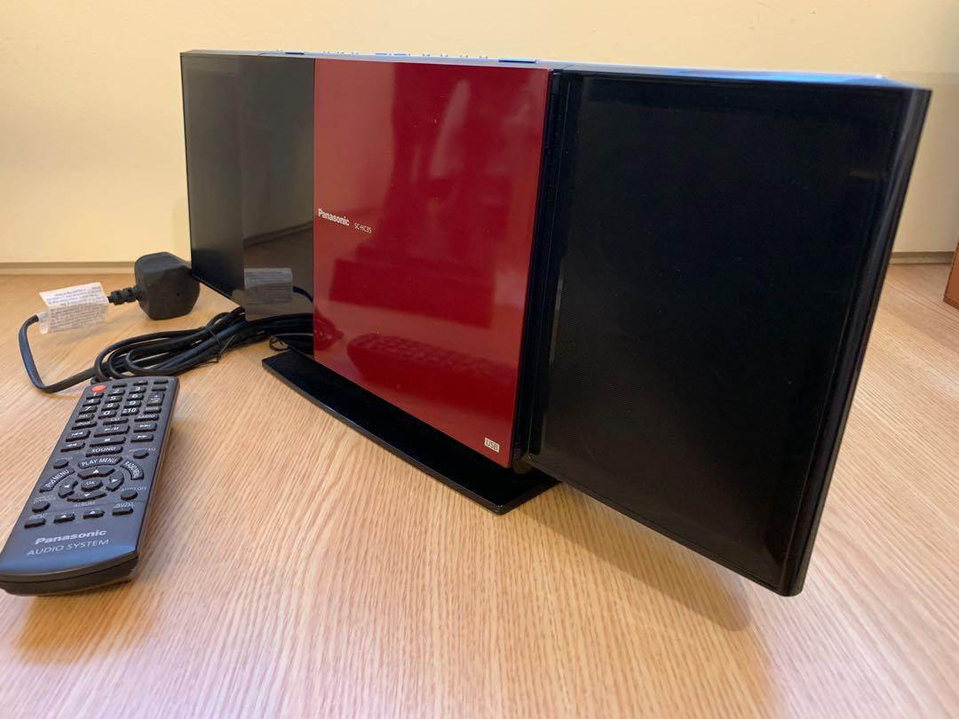 Panasonic SC-HC35 Compact Stereo System with iPod® Dock, Audio ...