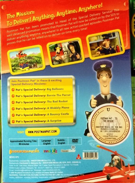 Postman Pat Special Delivery Services To The Rescue DVD, Hobbies & Toys ...